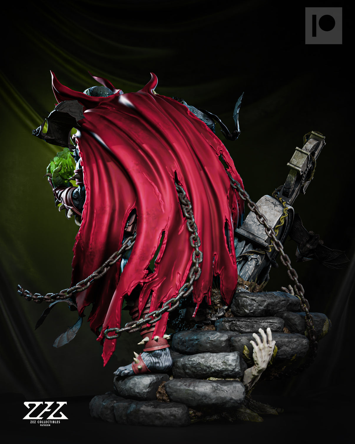 Premium Resin Spawn Kit with Multiple Heads by Zez Studios – Crimson ...