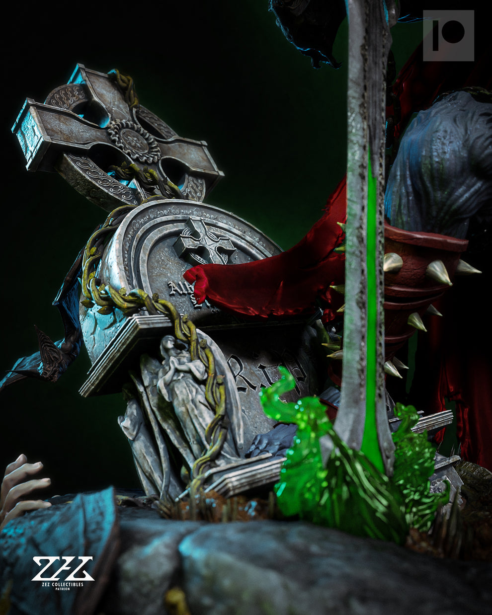 Premium Resin Spawn Kit with Multiple Heads by Zez Studios – Crimson ...