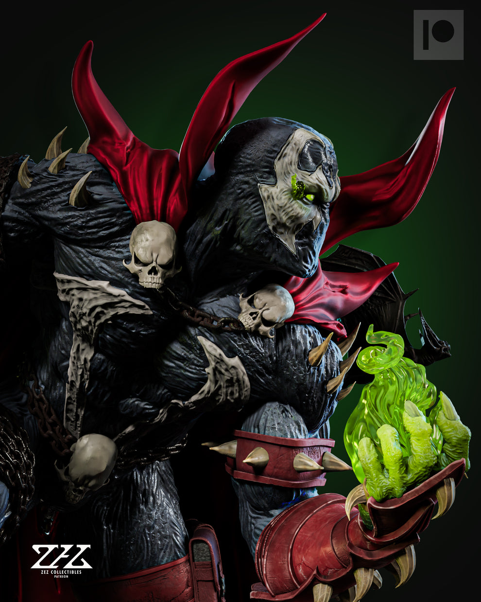 Premium Resin Spawn Kit with Multiple Heads by Zez Studios – Crimson ...
