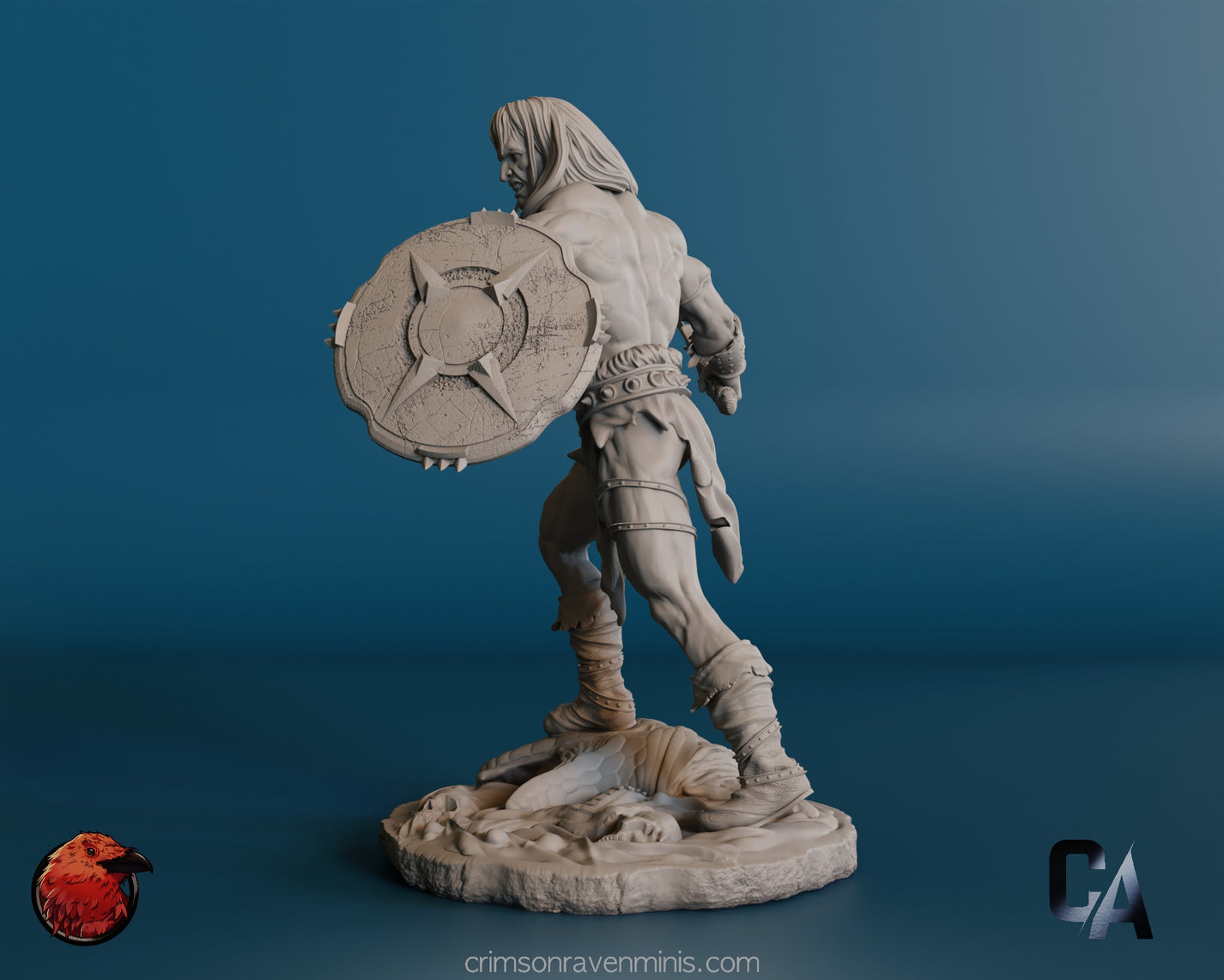 Conan the Barbarian Model Kit – Inspired by Robert E. Howard – Crimson ...