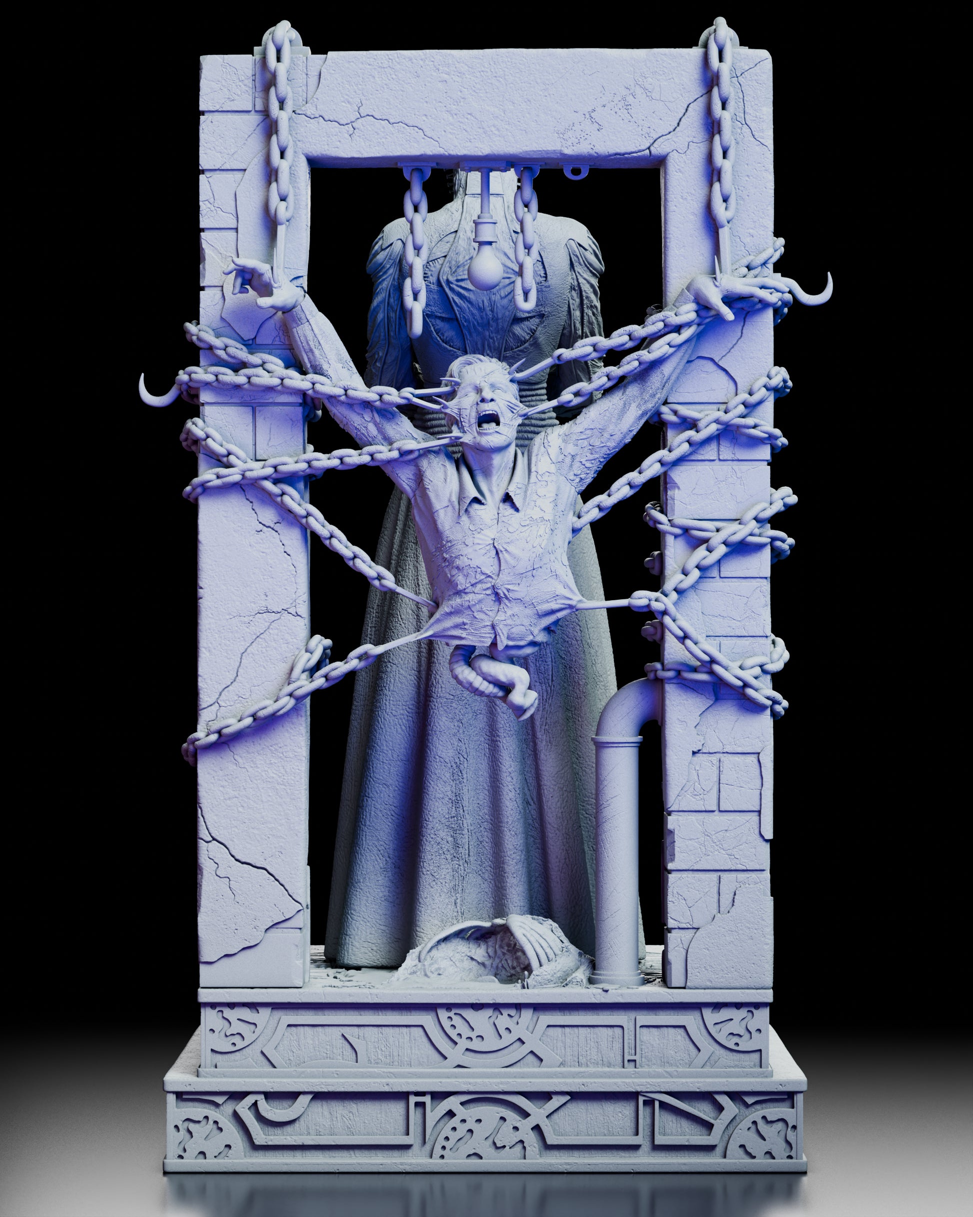 The Hell Priest Pinhead Figure Kit | Hellraiser Resin Model – Crimson ...