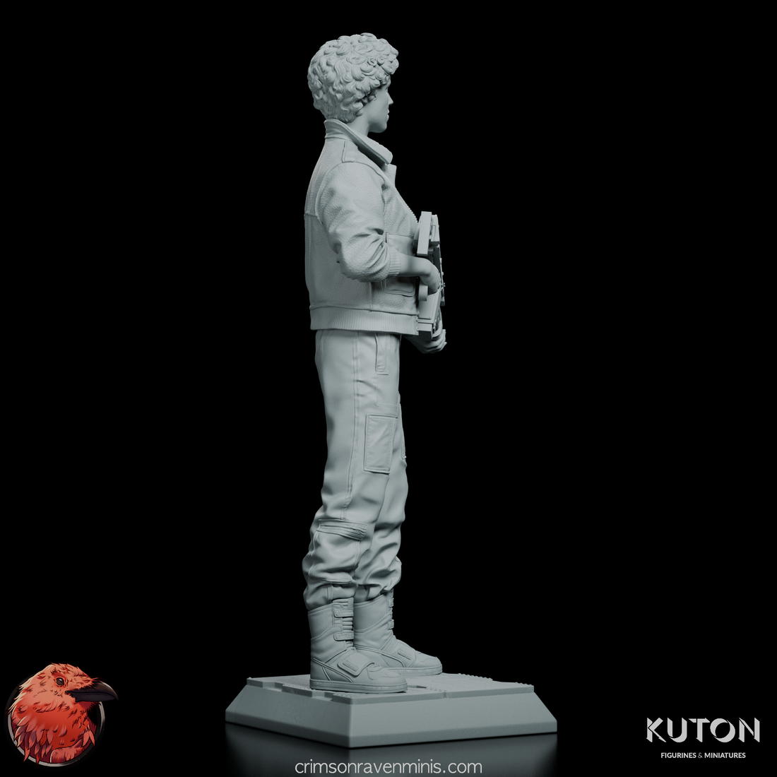 Ripley Figure Kit | Aliens 1986 Resin Model – Crimson Raven Miniatures