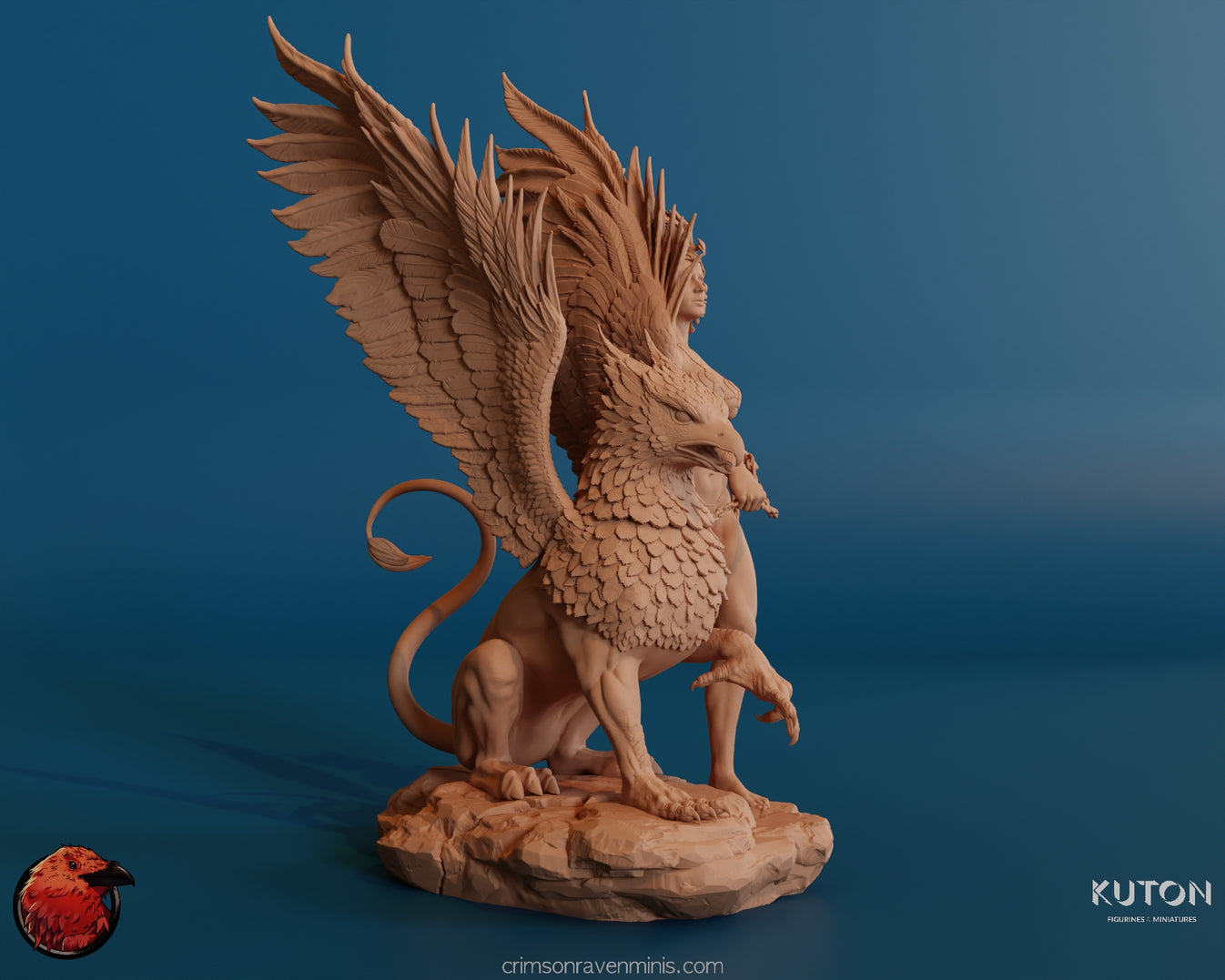 The Gryphon Keeper – Crimson Raven Miniatures